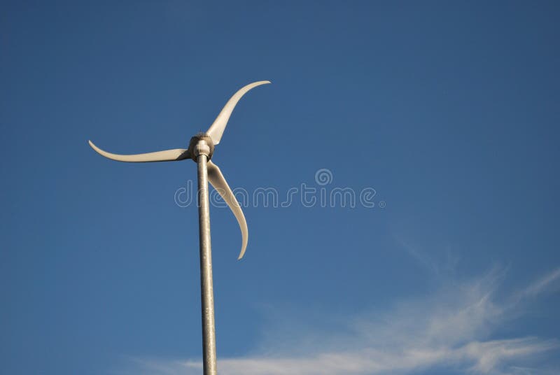 Modern Windmill stock photo. Image of small, sail, vane - 12031852