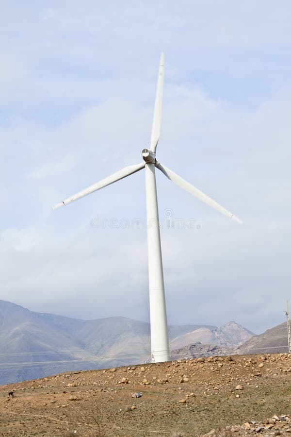 Windmill Turbine, Wind Power, Green Energy Stock Photo - Image of ...