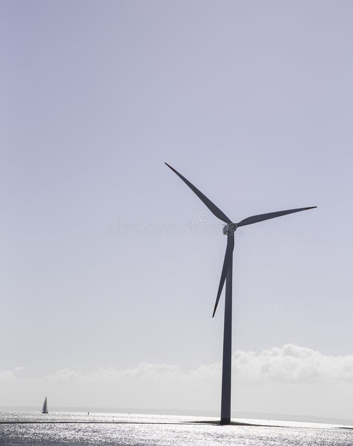 The modern windmills stock photo. Image of white, windmills - 180267610