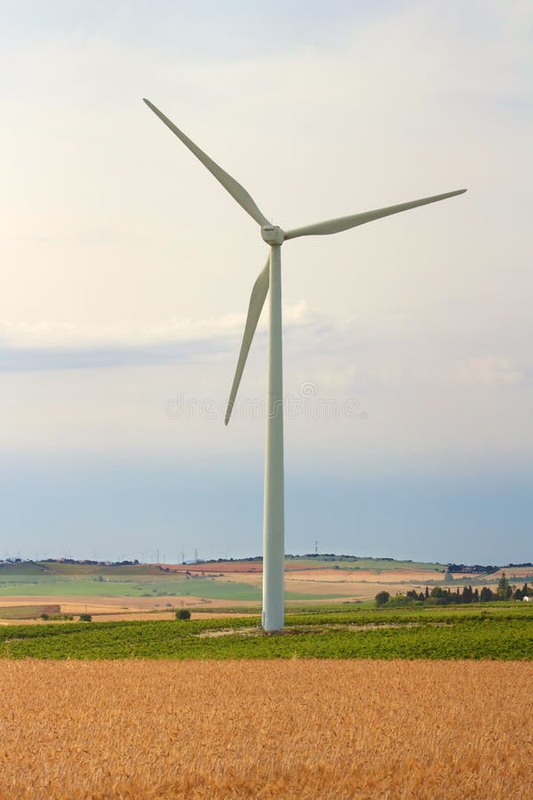 Modern Windmills for Power Supply are Stock Photo - Image of generation ...