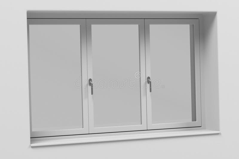 Modern window stock illustration. Illustration of blind - 70669400