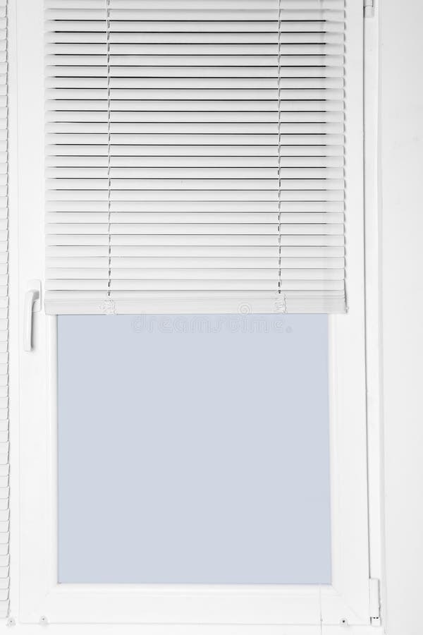 Modern Window Half Closed Stylish Blinds Stock Photos - Free & Royalty ...