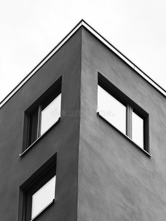 Modern Windows on Building stock photo. Image of concrete - 363300064