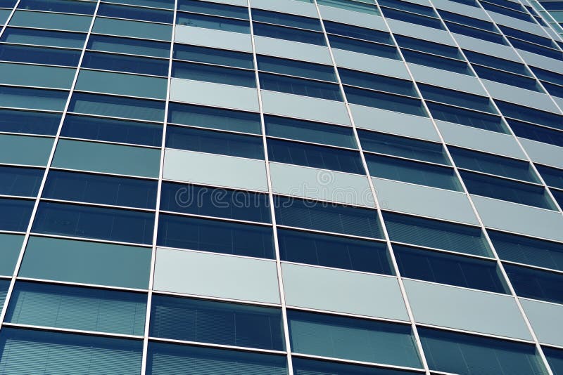 Modern Windows Business Building Stock Photo - Image of city, geometric ...