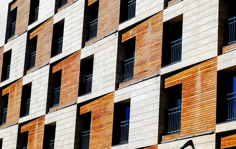 Modern Windows stock photo. Image of building, windows - 100340968