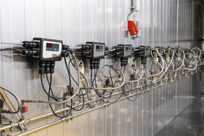 Modern Wine Technology, Wine Cooling Device Stock Image - Image of ...