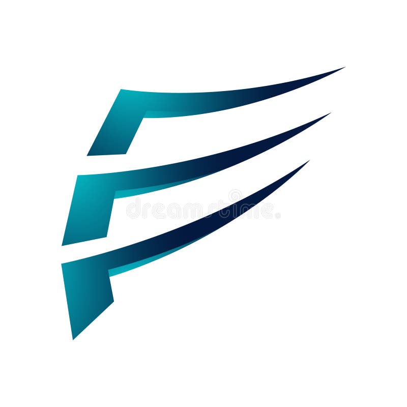 Modern Wings Logo Design Vector Icon Illustrations Stock Vector ...