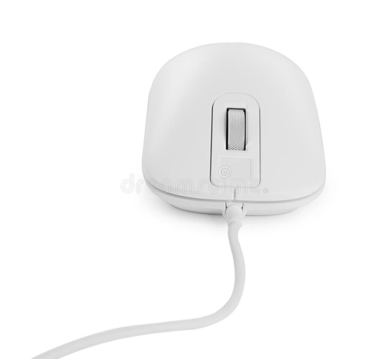 Modern Wired Optical Mouse Isolated Stock Photo - Image of mice ...