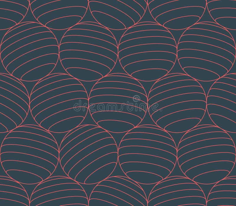 Wireframe Sphere Outline Seamless Pattern Vector Techno Rave Abstract ...