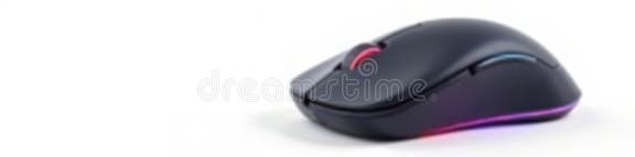 Modern Wireless Computer Mouse Isolated on White , Gadget, Scroll ...