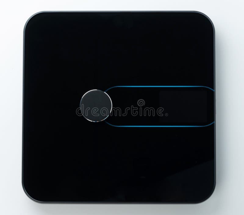 Modern Wireless Electronic Wieght Scale Stock Image - Image of ...