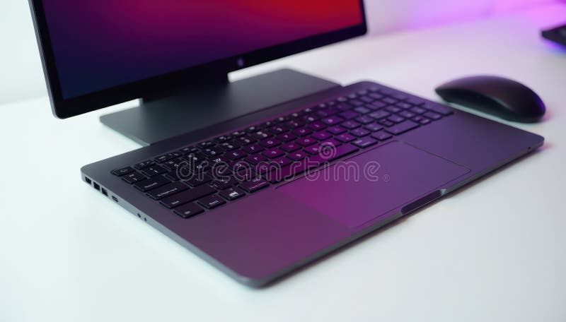 Modern Wireless Keyboard, Crisp White Backdrop , Connectivity ...