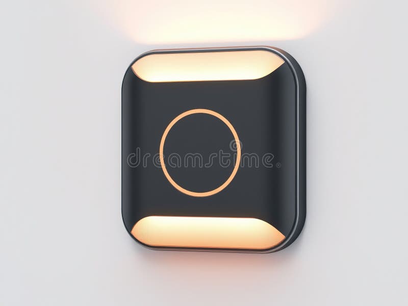 Modern Wireless Motion Sensor Mockup for Smart Home Automation and ...