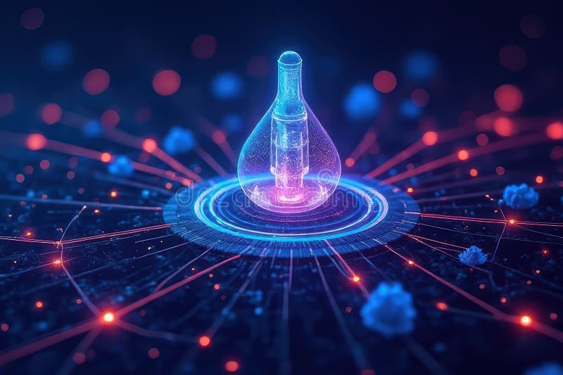 Modern Wireless Network Infrastructure Stock Illustration ...