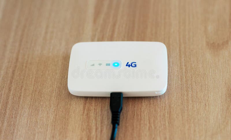 Pocket 4g wifi modem stock photo. Image of connect, internet - 250846024