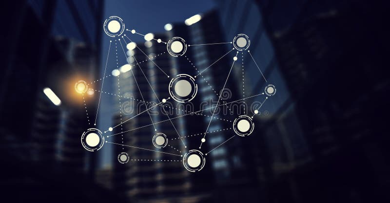 Modern Wireless Technologies Stock Illustration - Illustration of ...