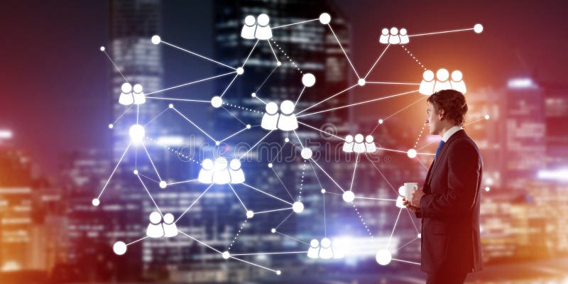 Networking and Wireless Connection As Concept for Effective Modern ...