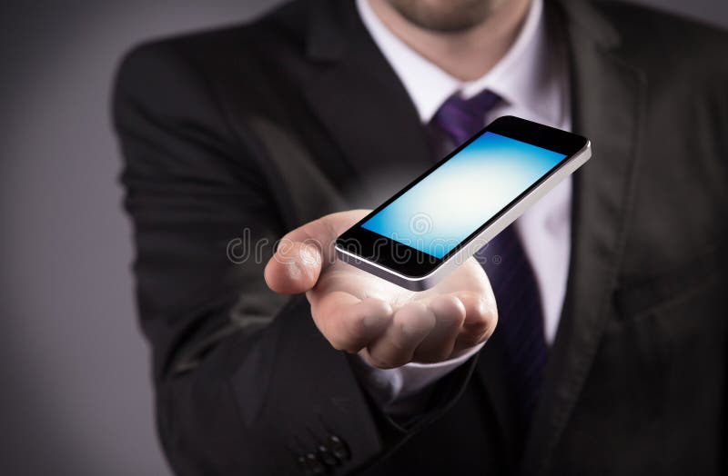 Modern Wireless Technology and Social Media Stock Image - Image of ...