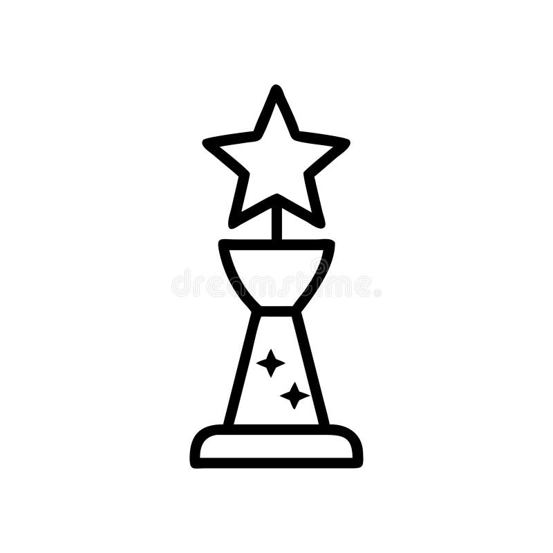 Modern Wizard Trophy for Unique Competitions Stock Vector ...