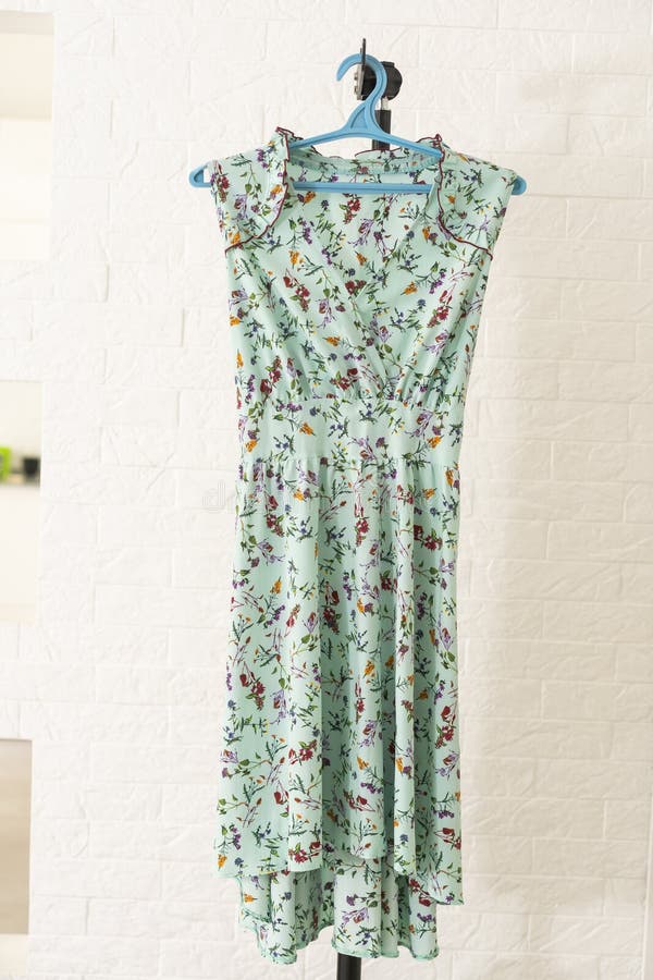 Modern Woman S Clothes on White Background Stock Photo - Image of ...