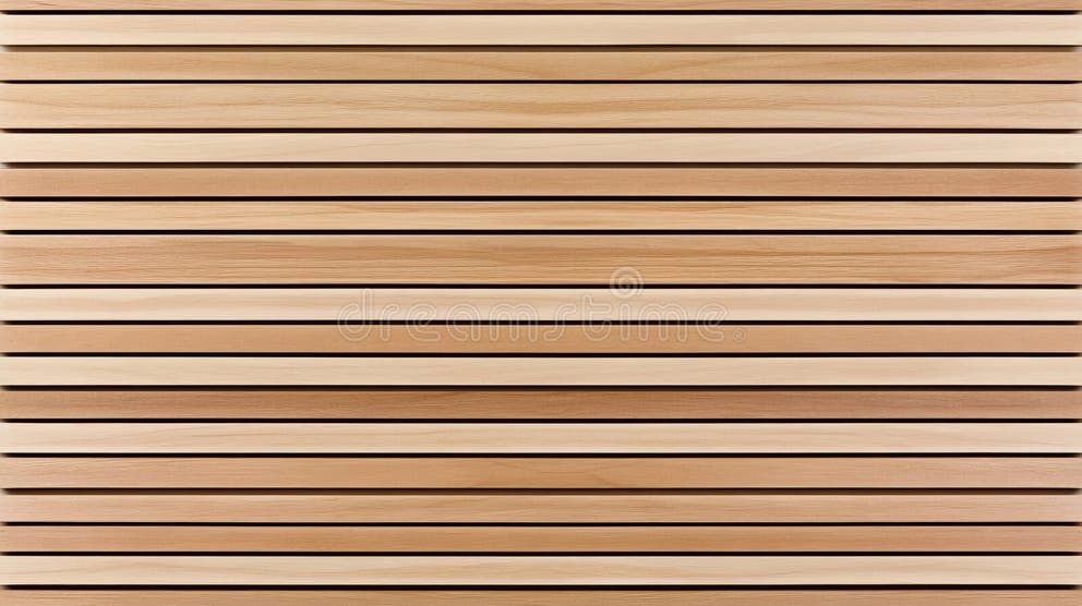 Modern Wood Slat Wall, Interior Design Element, Featuring Natural ...