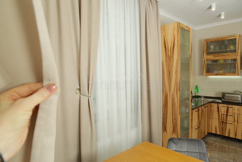 Modern Kitchen Interior Close Up Photo Stock Photo - Image of kitchen ...