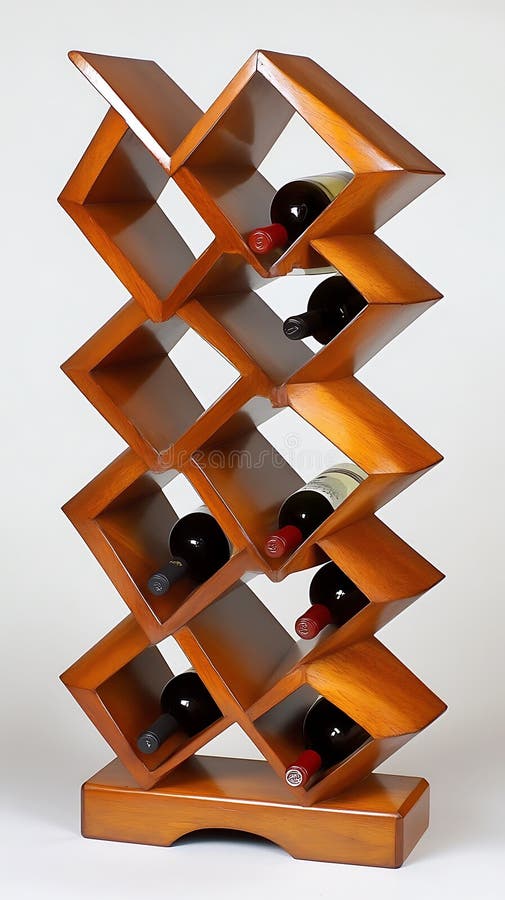 Unique Wine Rack Design Stock Illustrations – 82 Unique Wine Rack ...
