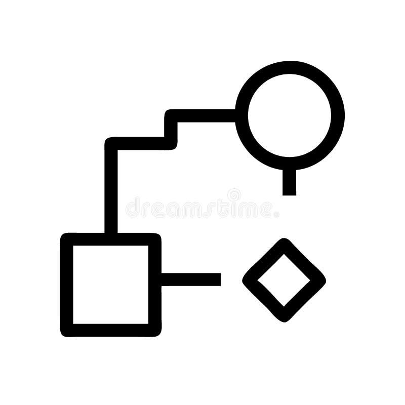 Workflow icon stock illustration. Illustration of plan - 381151656
