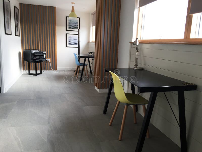 Modern Working Area Landscape Editorial Image - Image of bright, lights ...