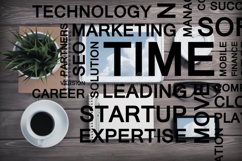 Modern workplace concept. stock image. Image of concept - 245079485