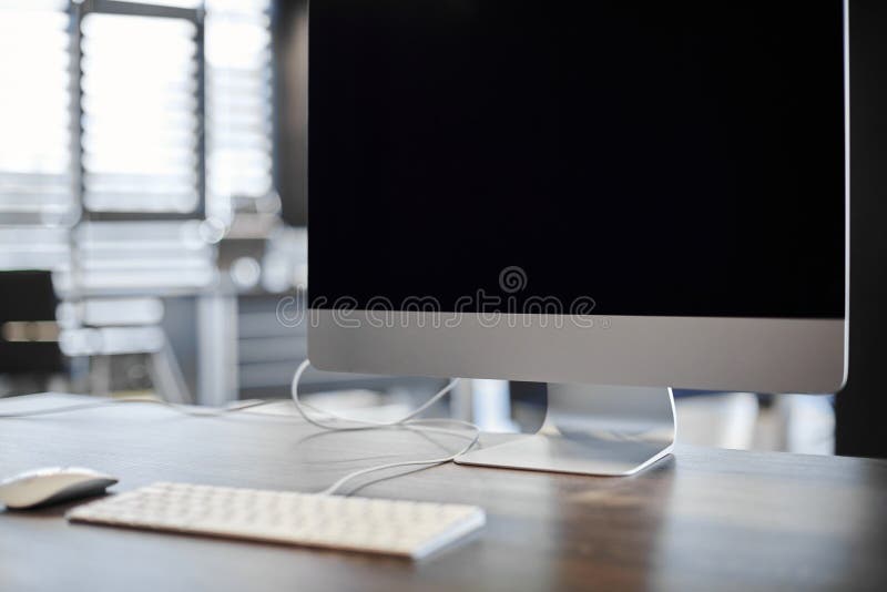 Modern Workplace. Office Work Place for Designer. Minimal Desktop Area ...