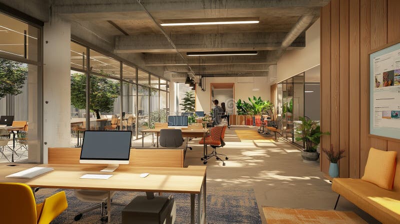 A Modern Workspace with Plans for an Eco-friendly Subscription Box ...