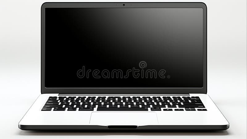 Modern Workspace Professional Using Laptop at Home Office Desk for ...