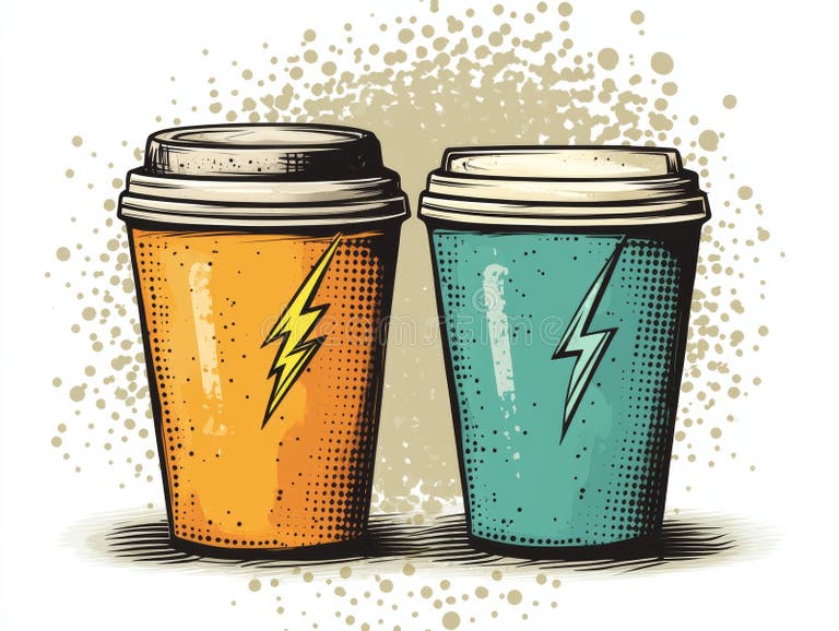 In a Modern Workspace, a Protein Shake Bottle is Receiving a Minimalist Redesign with Handdrawn ...