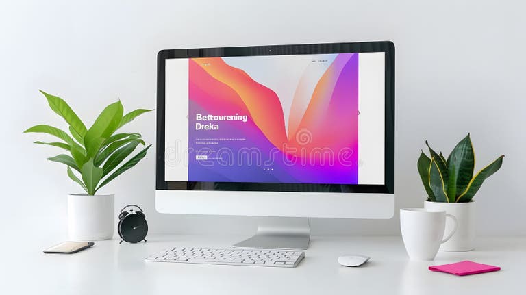 Modern Workspace Setup, Designing a Clean and Efficient Desktop ...