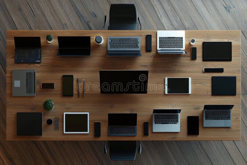 Modern Workspace Setup, a Digital Productivity Powerhouse Featuring ...