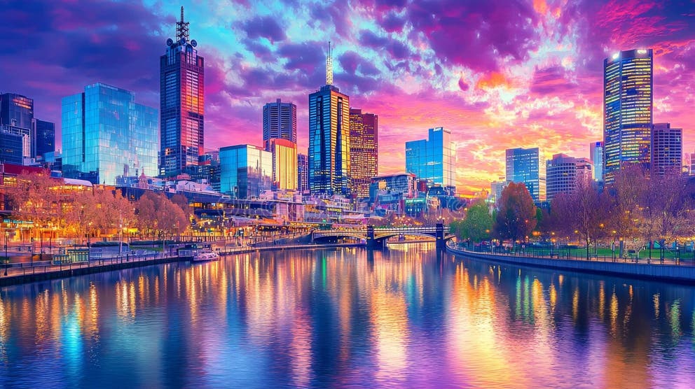 In a Modern World, Ambition and Progress are Highlighted by the Urban ...