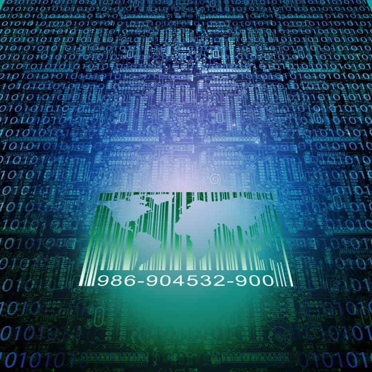 Modern world stock illustration. Illustration of cyberspace - 125998568