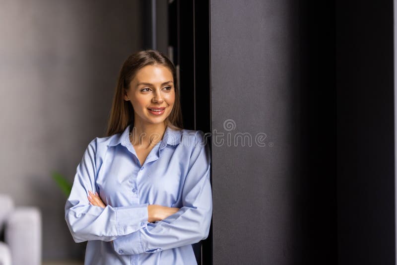 Modern Young Business Woman in the Office Stock Photo - Image of ... Modern Young Business Woman in the Office Stock Photo - Image of ...