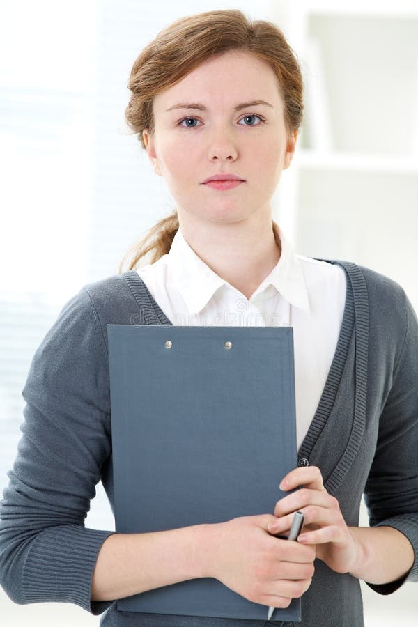 Modern young woman stock photo. Image of adult, head - 22216132
