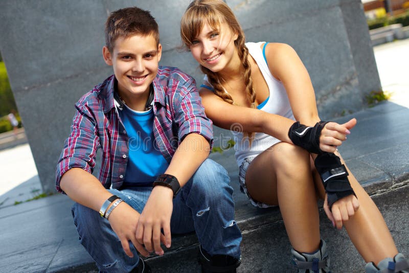 Modern youth stock image. Image of friendship, active - 28951179