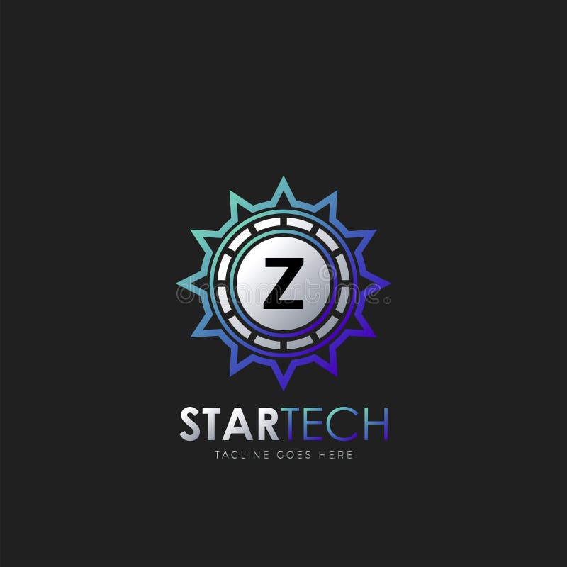 Technology Logo Initial Z Stock Illustrations – 3,481 Technology Logo ...