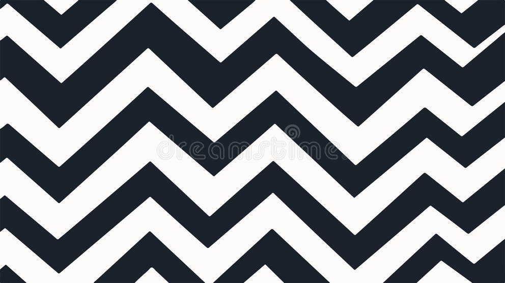 Modern Zigzag Lines Pattern Vector Illustration Isolated Stock Vector ...