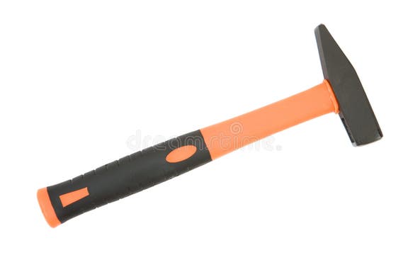 Moderne hamer stock afbeelding. Image of werk, verbeter - 3468953