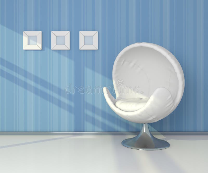 Moderne Interiour Zusammensetzung Stock Abbildung - Illustration von ...