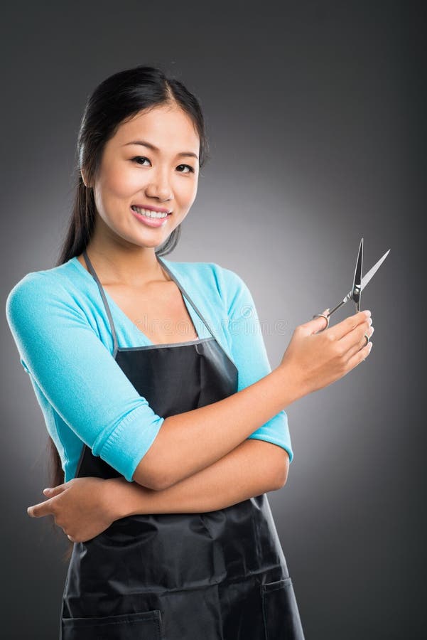 Moderne kapper stock foto. Image of persoon, knipsel - 34646628