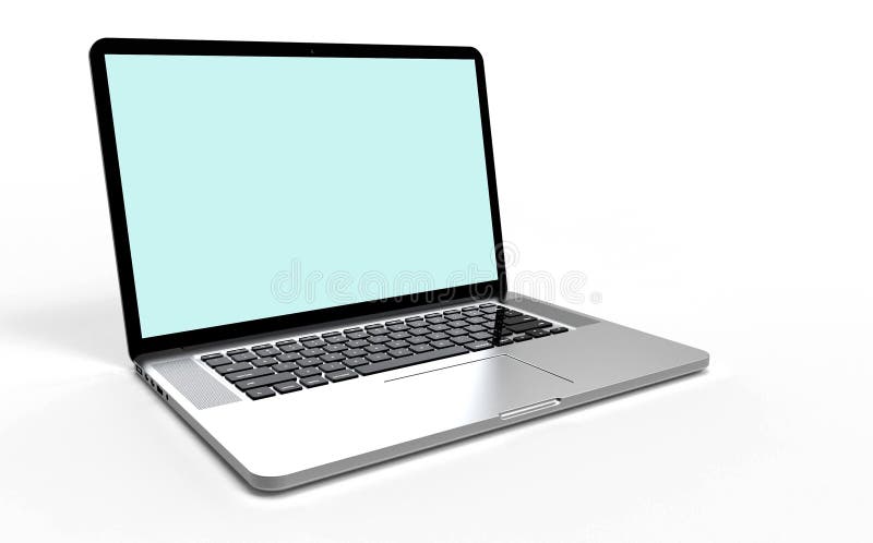 Moderne Laptop-Computer stockbild. Bild von telekommunikation - 62022841