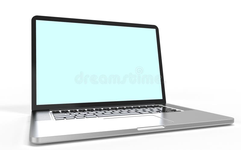 Moderne Laptop-Computer stockbild. Bild von telekommunikation - 62022841