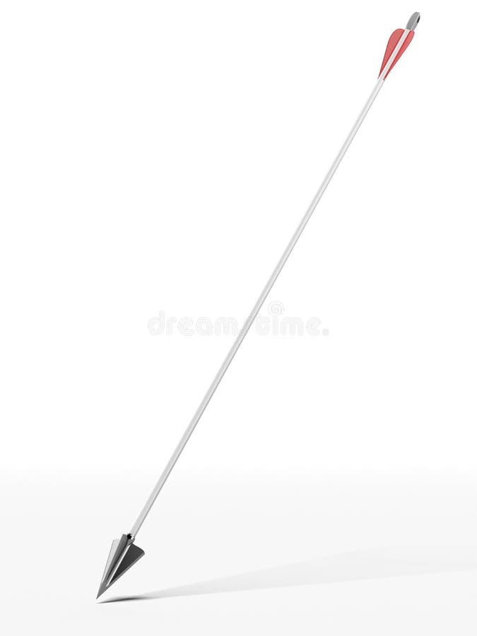 Moderne pijl stock illustratie. Illustration of geïsoleerd - 33437654
