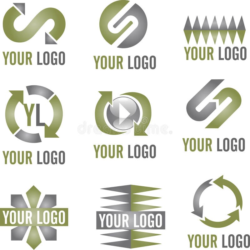 Moderne Zeichen-Ikonen vektor abbildung. Illustration von graphik ...